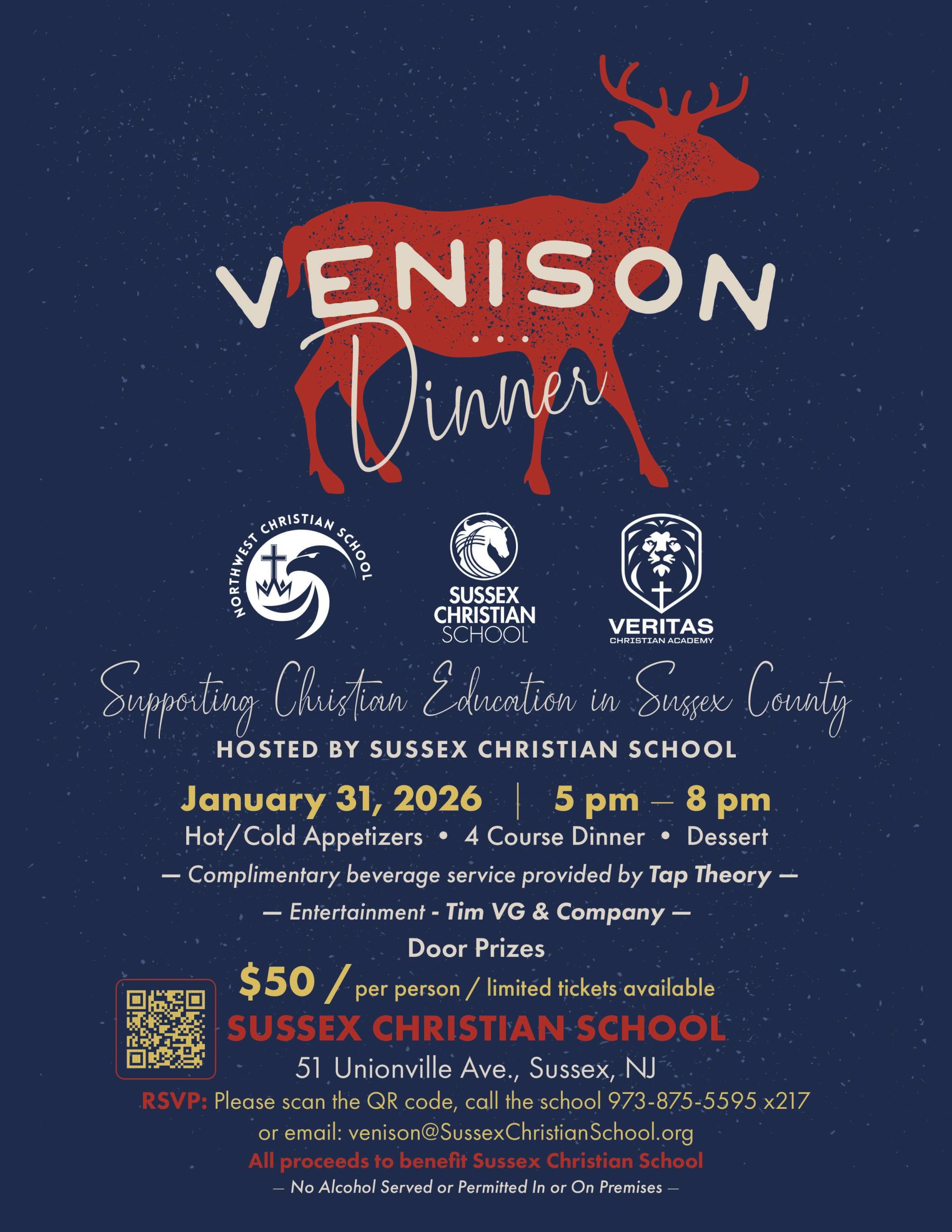 Venison Dinner - Northwest Christian School